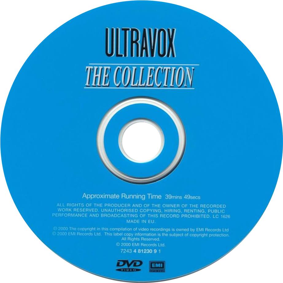 Ultravox The Collection : DVD | DVD Covers | Cover Century | Over 1.000 ...
